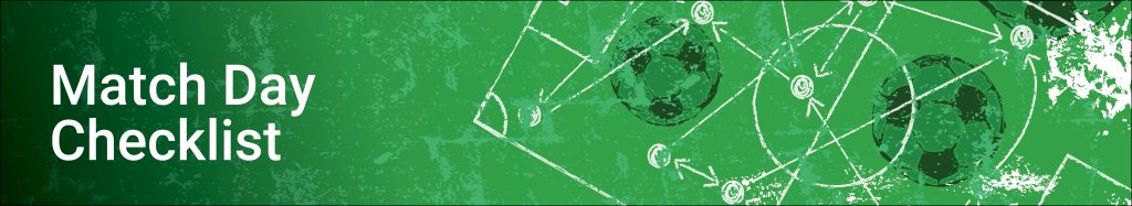 Match Day Checklist – TORSO Soccer
